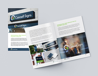 Cannell Signs-Leaflets & Brochures